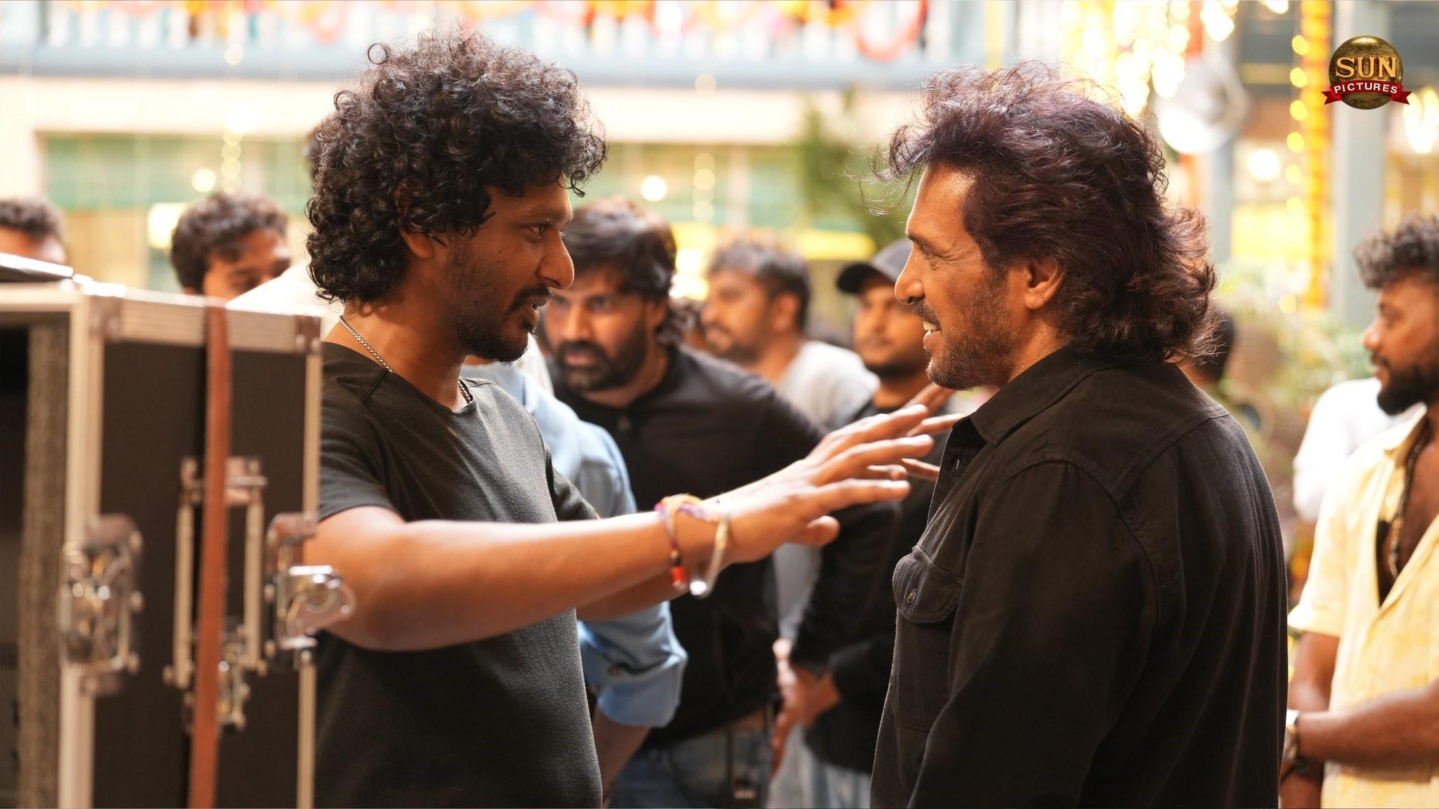 Coolie stills feat. Rajinikanth, Lokesh Kanagaraj, Aamir Khan, Nagarjuna, Upendra, Shruthi ...